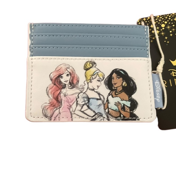 Disney | Bags | Loungefly By Disney 3 Princesses Cardholder Wallet Nwt ...